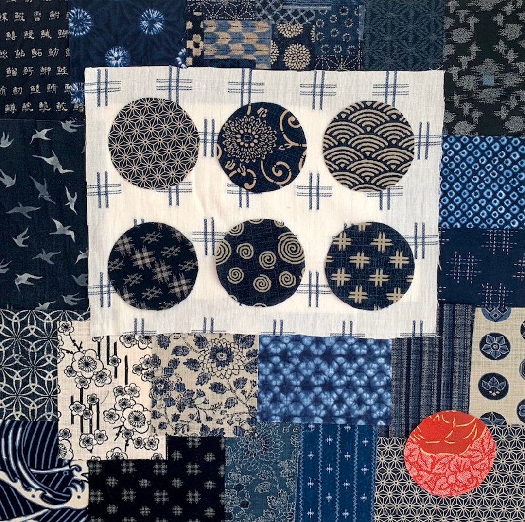 Boro Fabric Asian Japanese Collection 609 27 Pieces - Etsy