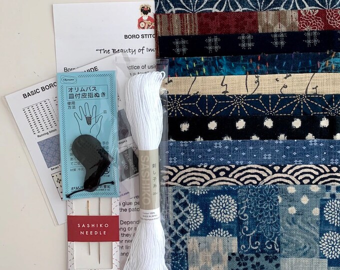 Little Otto Boro Style Pincushion Kit - Etsy