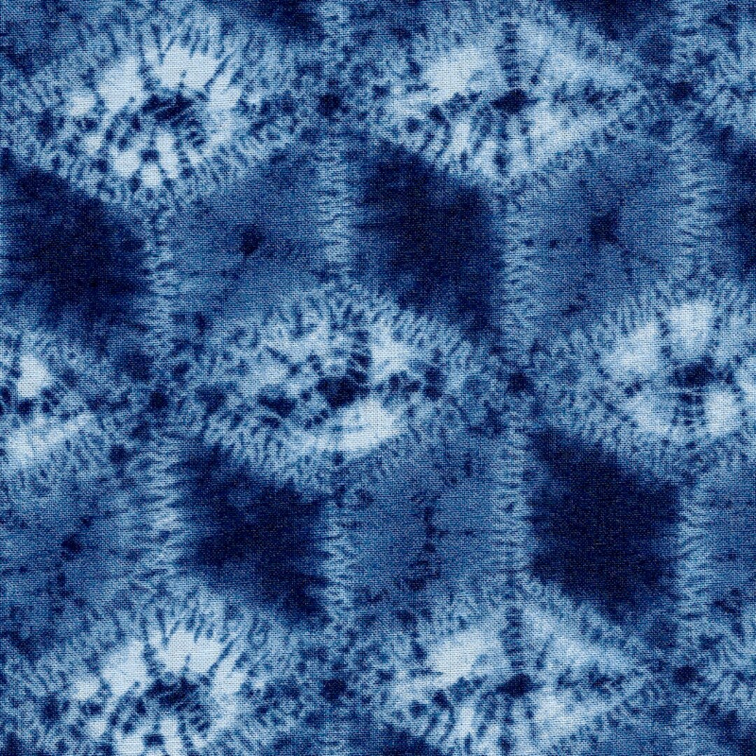 Abstract Shibori Design Traditional Japanese Fabric Blue & White - Etsy