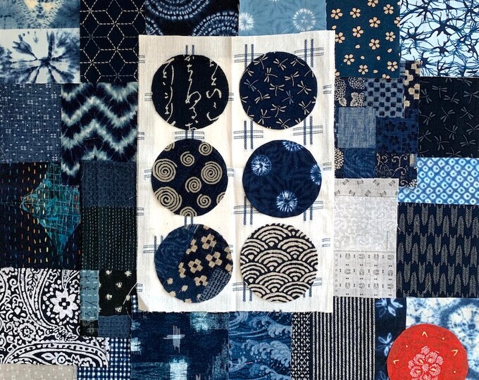 Boro Fabric Asian Japanese Collection 449 29 Pieces - Etsy