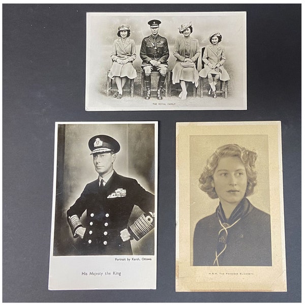 British Royal Family Postcards - Etsy
