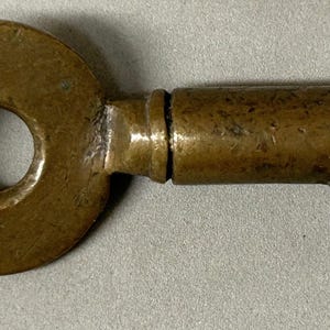 Brass Railroad Key Stamped K82 Antique - Etsy