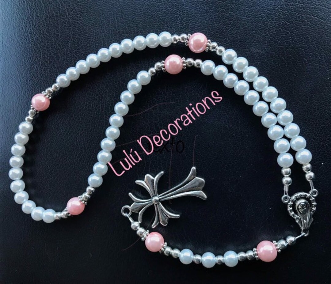 Baby Firsts Rosary, Women Gift, Personalized Perfect Baby Rosary or ...