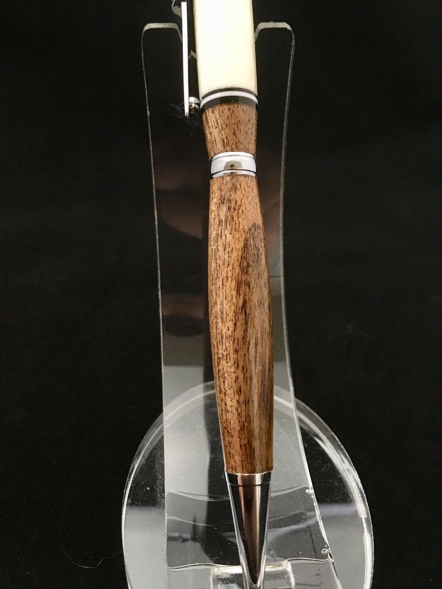 Handmade Pen - Deer Antler and Mesquite Wood - Texas Hunter Pen