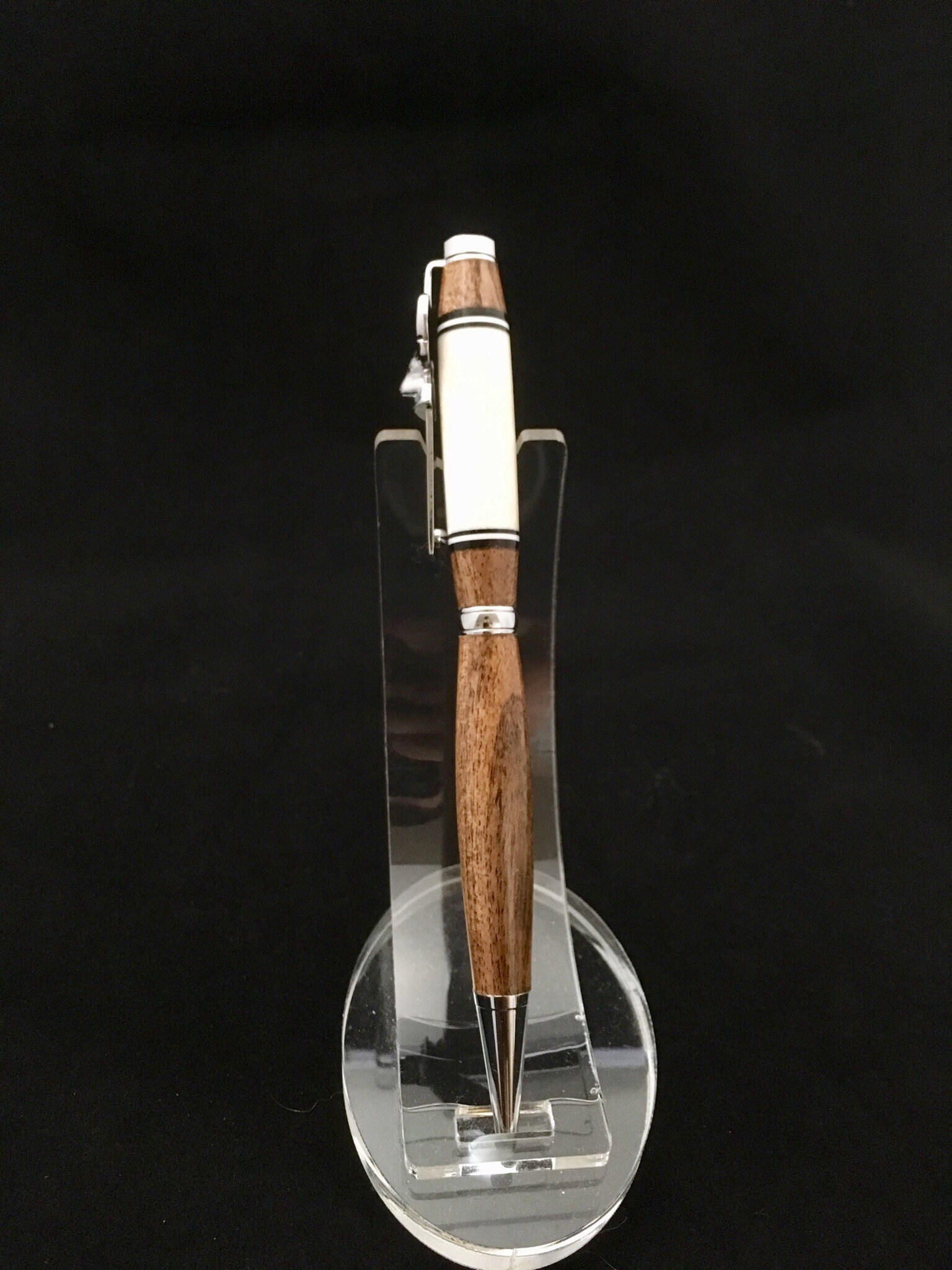 Handmade Pen - Deer Antler and Mesquite Wood - Texas Hunter Pen