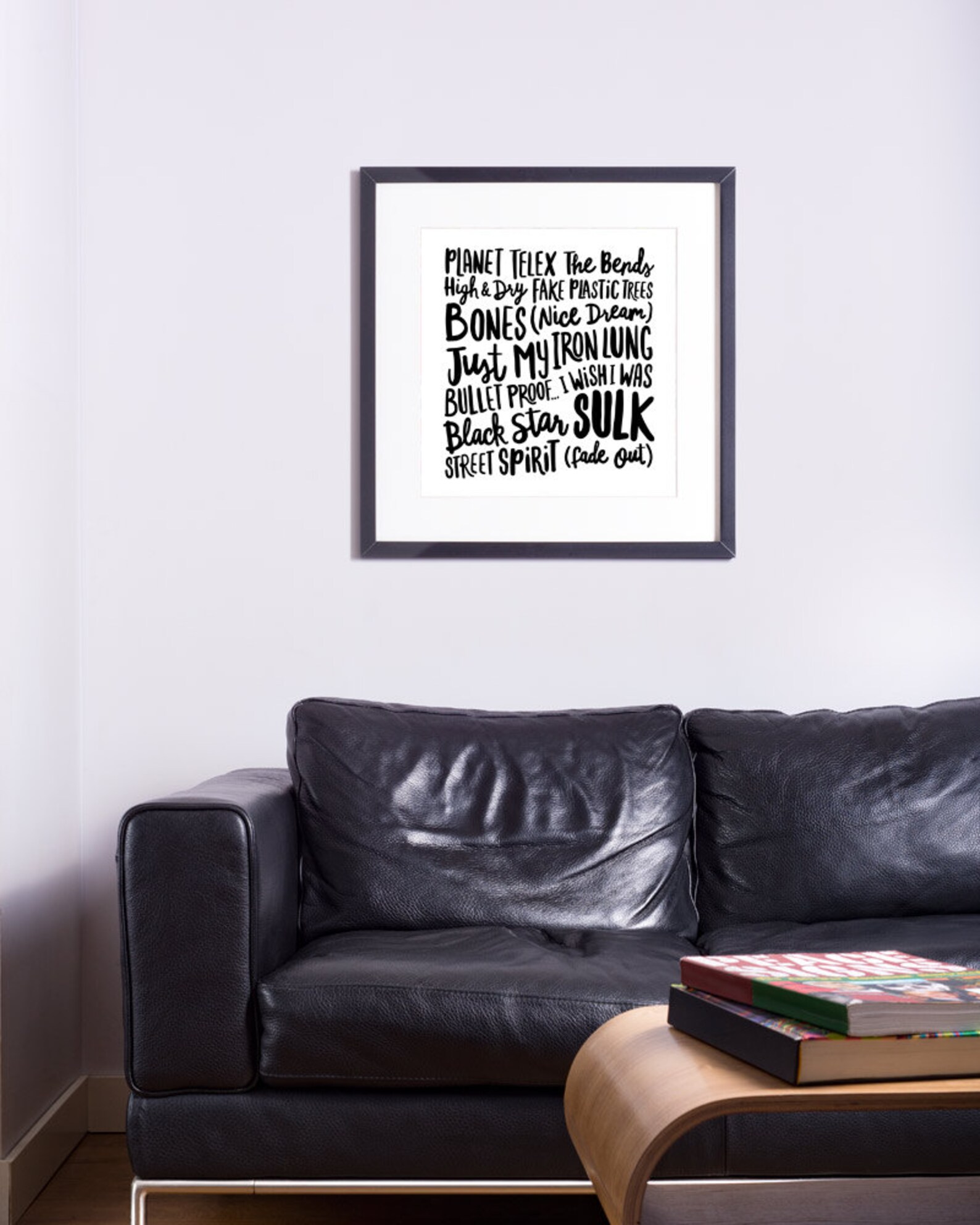 The Bends, Handmade Print, Radiohead, Radiohead Poster, Music Prints ...