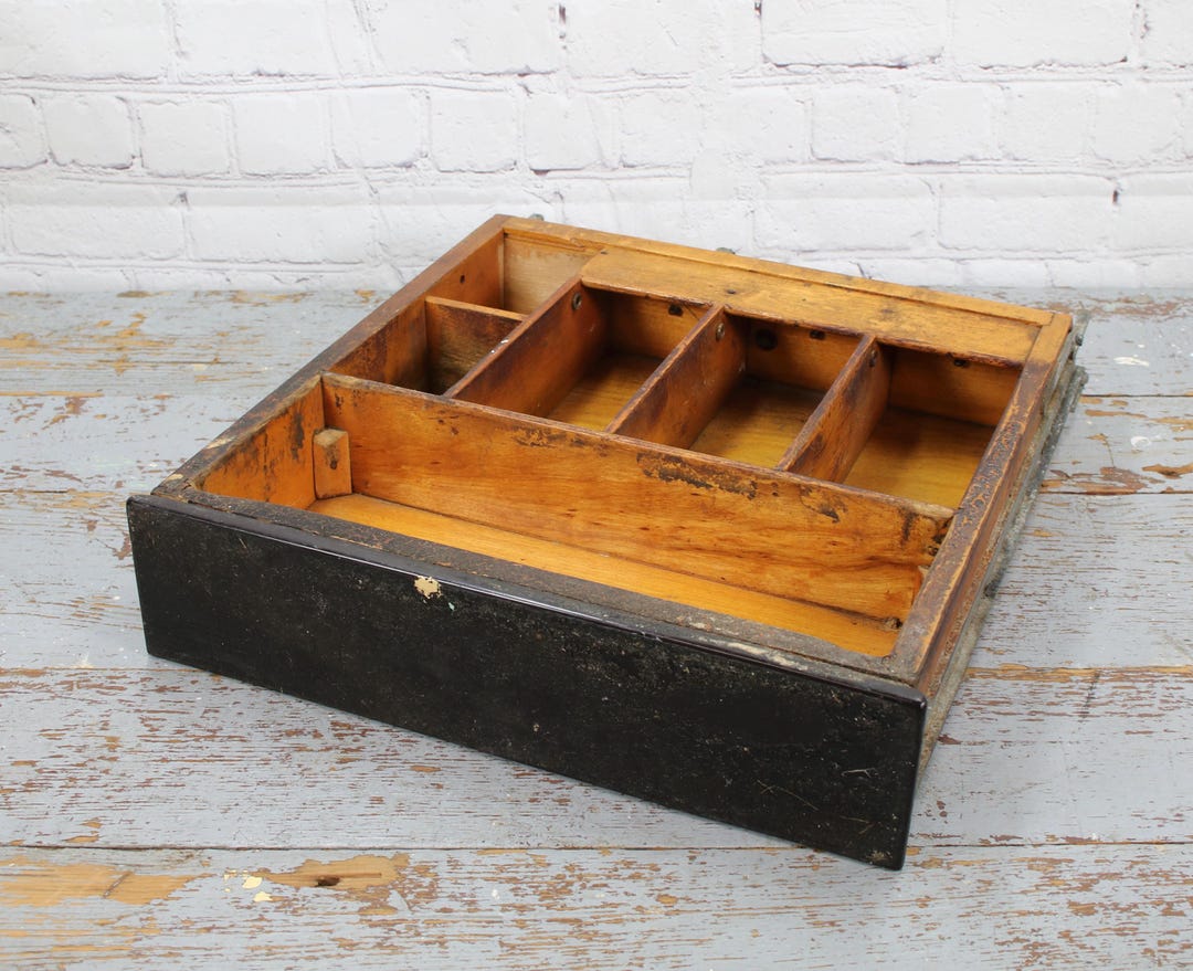 Vintage National Cash Register Wooden Drawer With Hardware. Repurposed ...