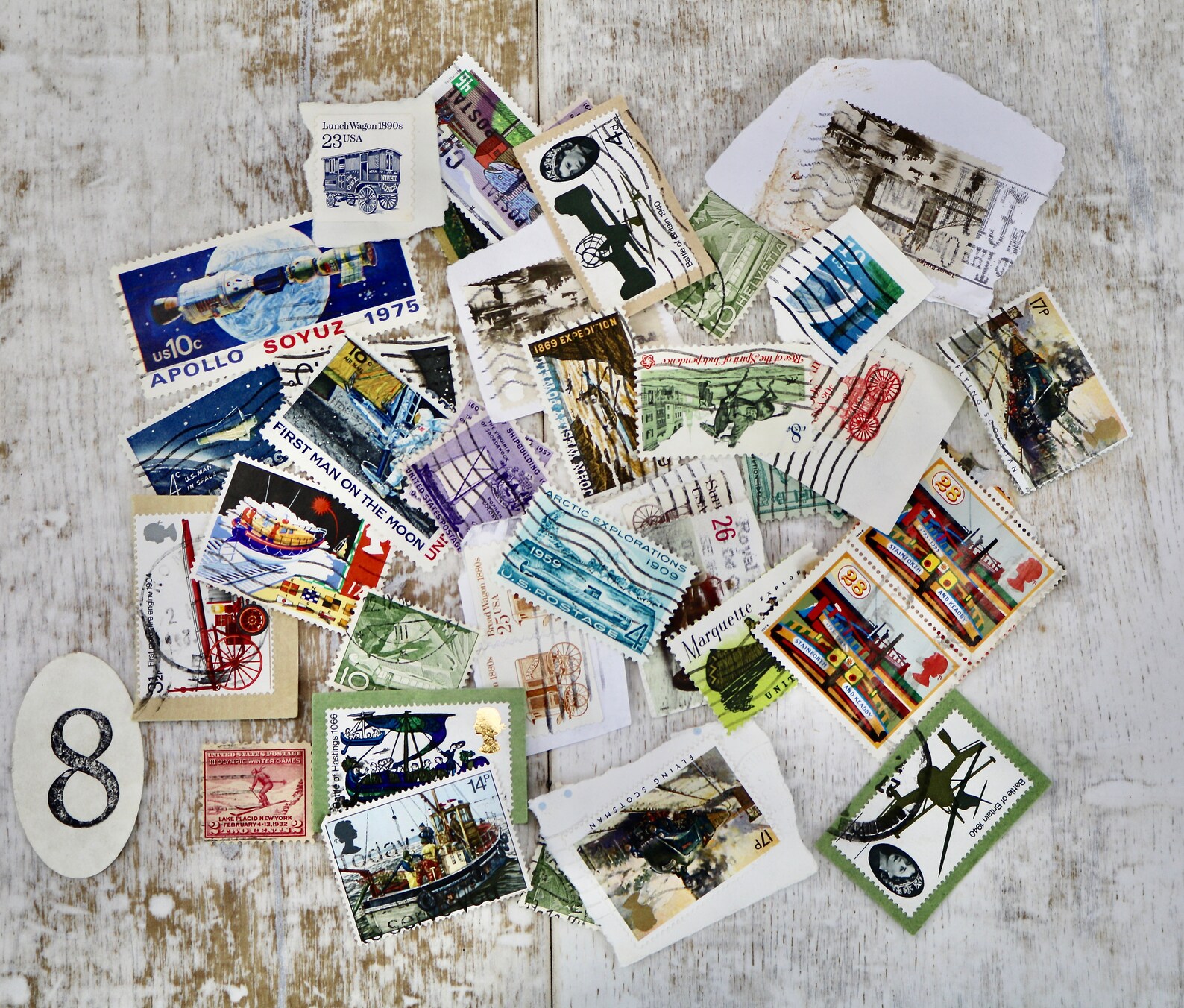 Travel Stamps Assorted Cars Trucks Boats Bicycle Trains - Etsy