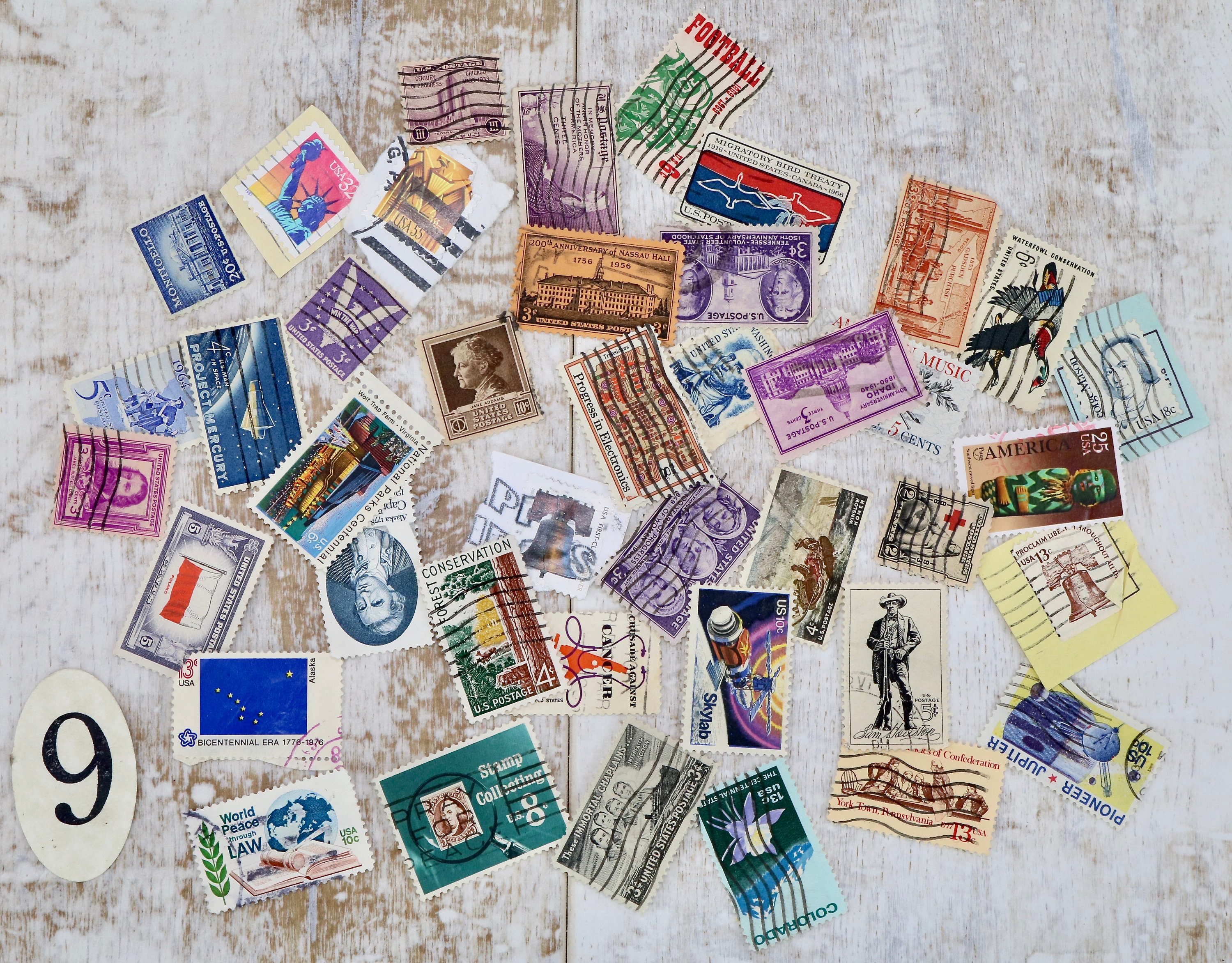 Vintage US Postage Stamps Assorted Stamps Choose yours from | Etsy