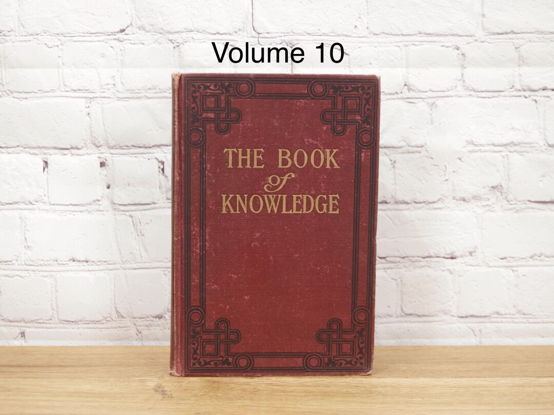 The Book of Knowledge 1923 Hardcover, the Children's Encyclopedia ...