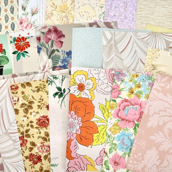 Vintage Wallpaper - Etsy