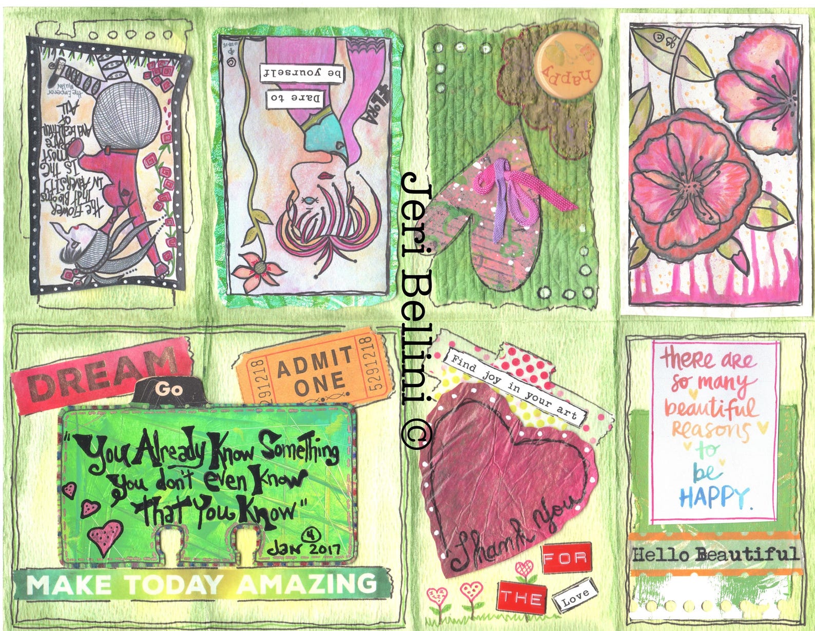 Zine, There Are so Many Beautiful Reasons to Be Happy, Hello Beautiful ...