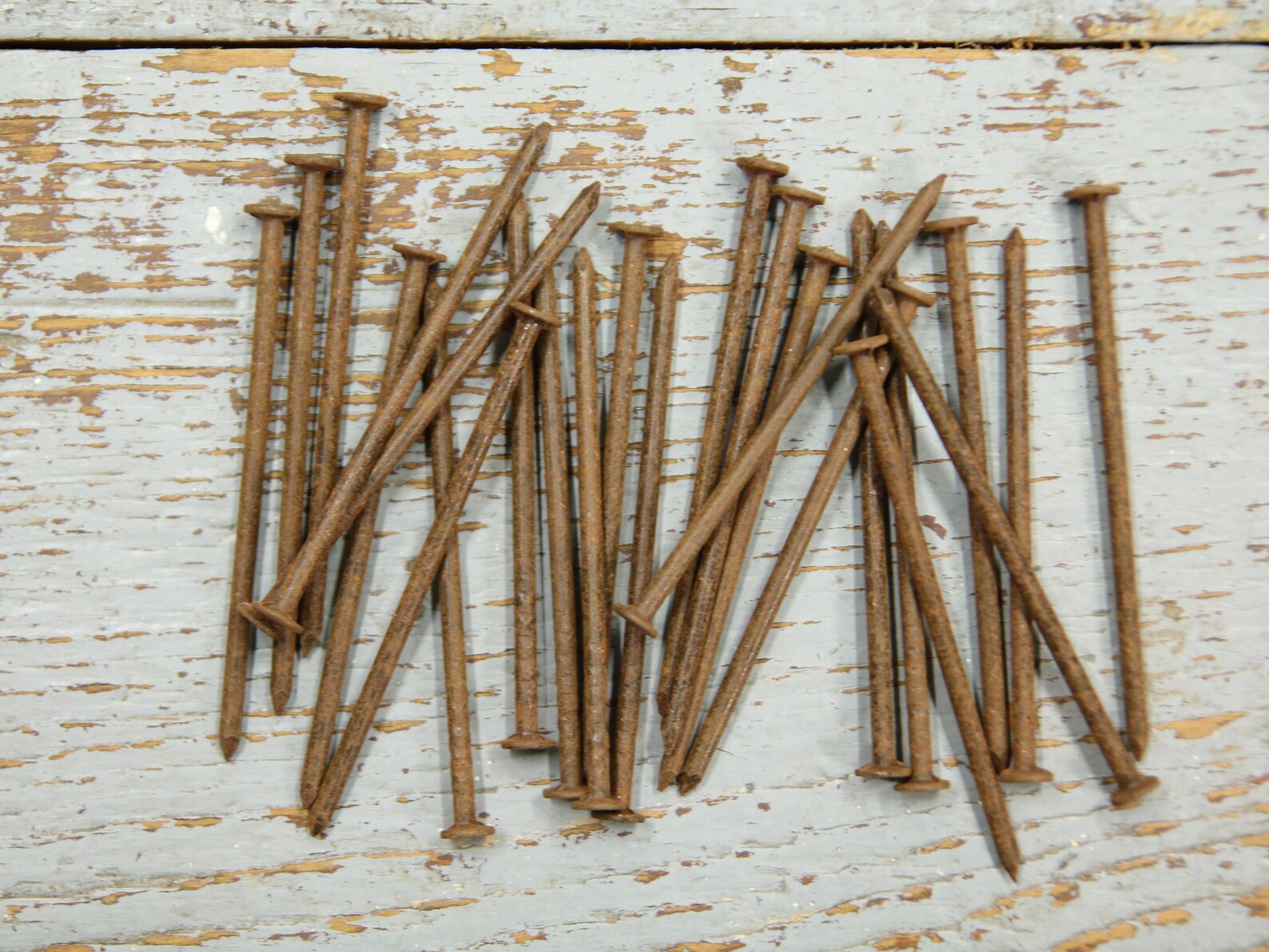 Rusty Nails, 3" Long Rusty Framing Nails, Great for Rust Printing, Eco ...