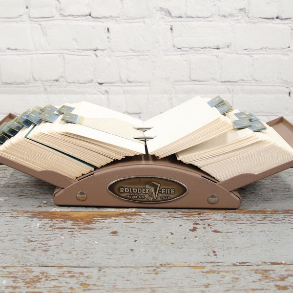 Rolodex - Etsy