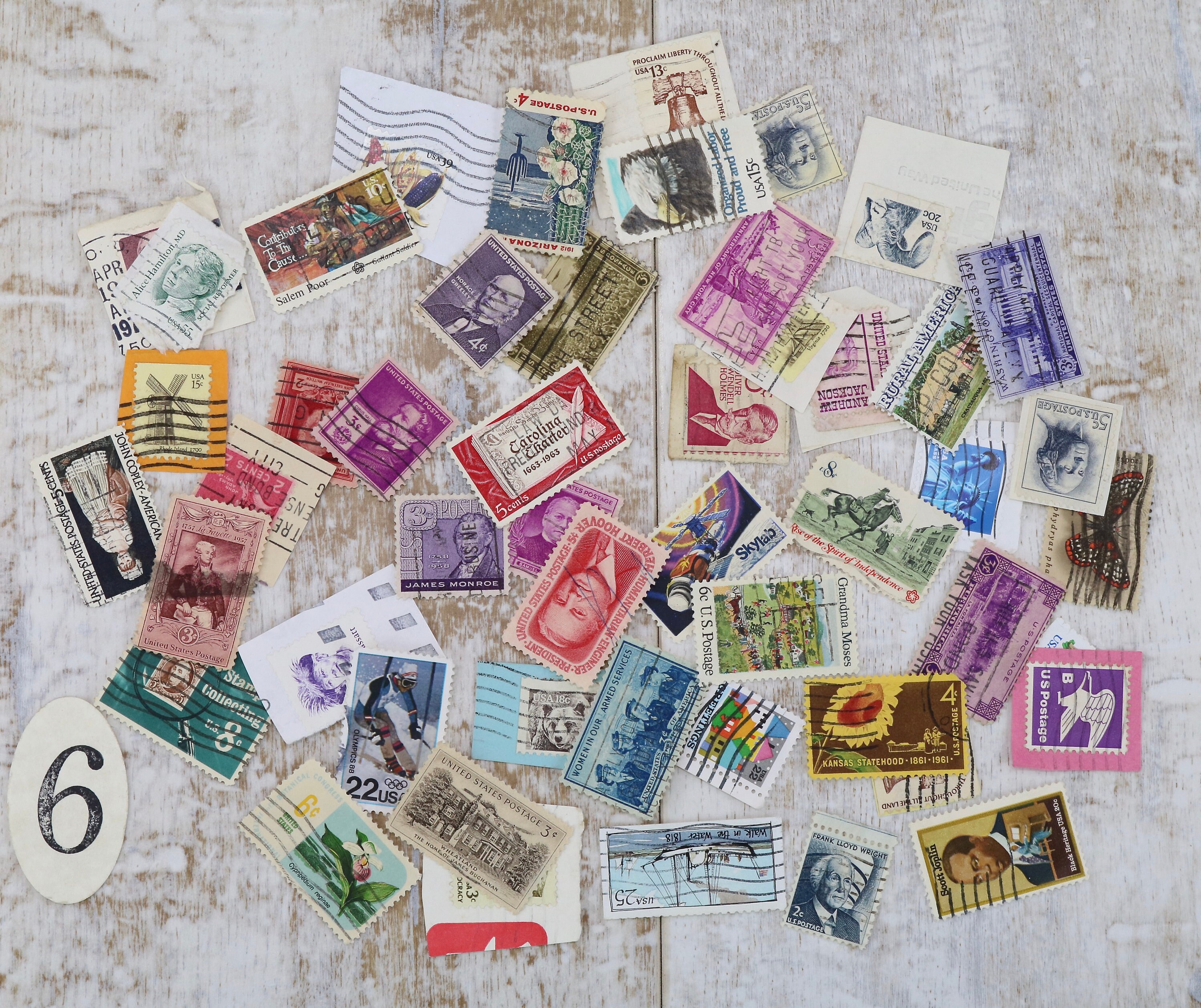 Vintage US Postage Stamps Assorted Stamps Choose yours from | Etsy