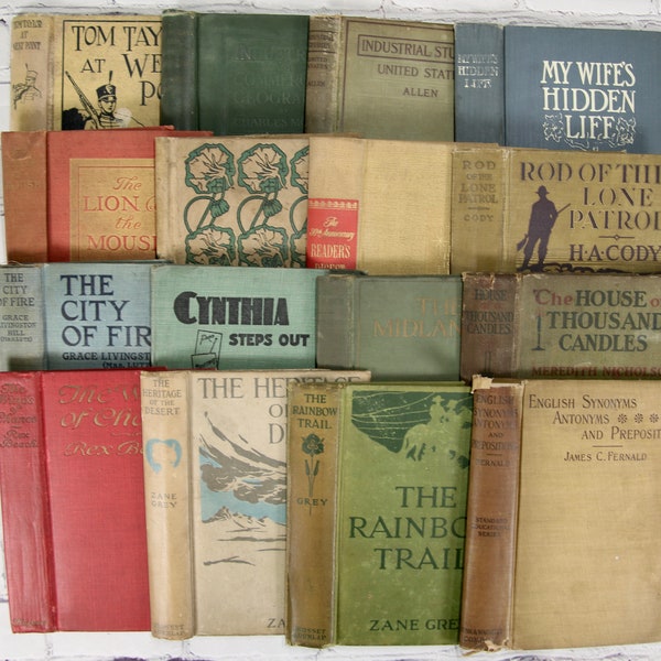 Recycled Books - Etsy