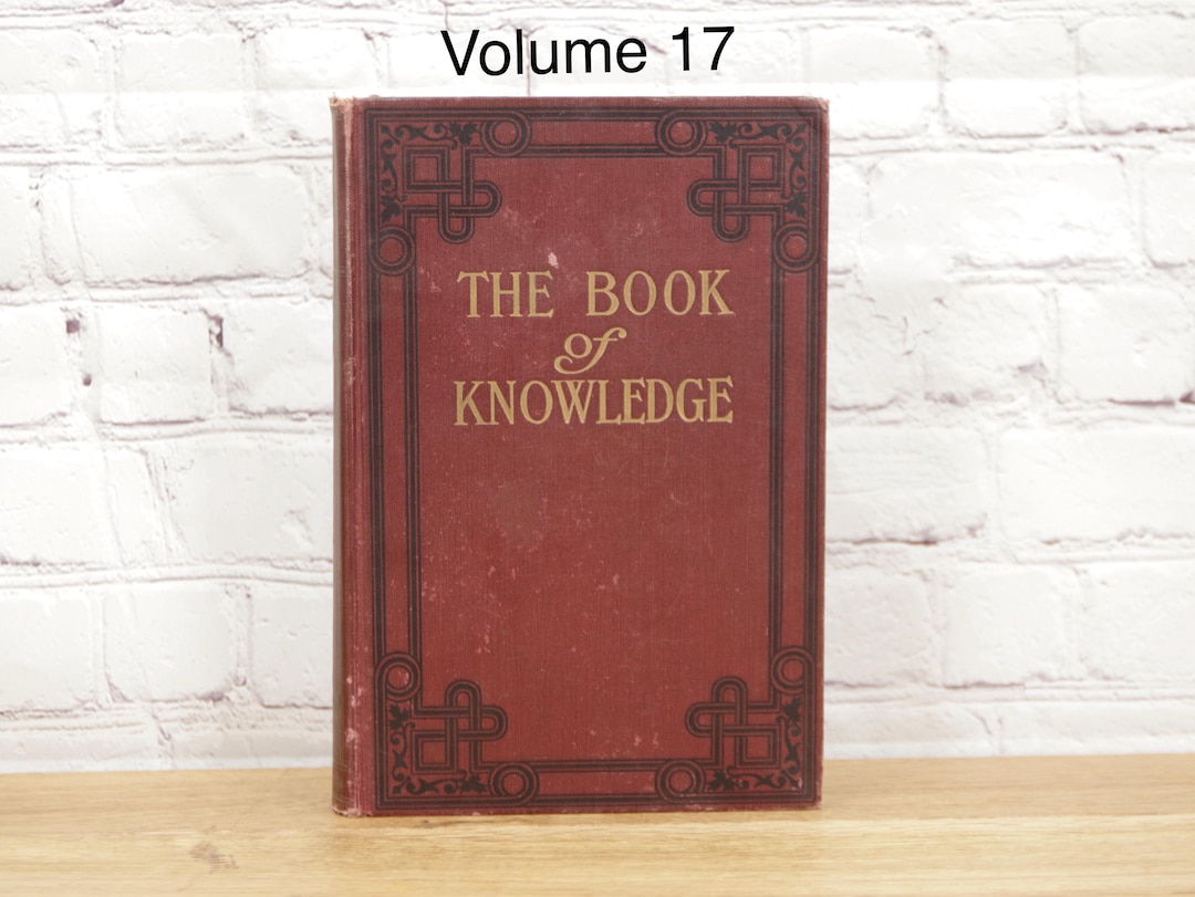The Book of Knowledge 1923 Hardcover, the Children's Encyclopedia ...