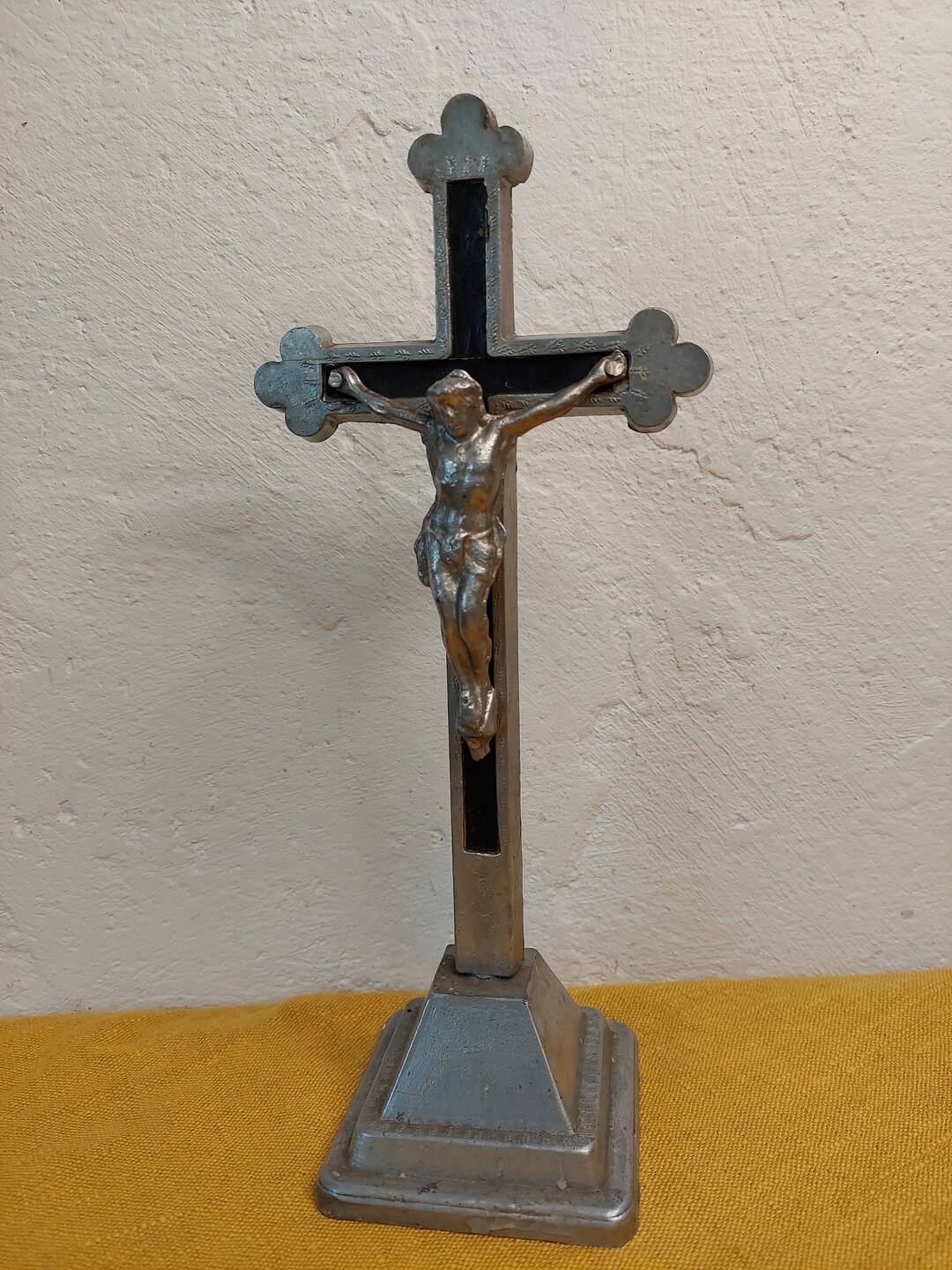 Cross Reliquary Cross Metal Crycifix Ornate Jesus Metal Cross Jesus ...