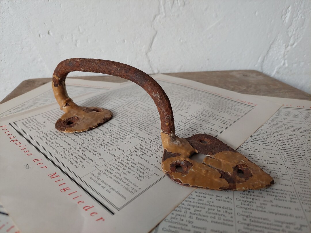 Antique Door Handle Old Tumb Latch Handle Old Iron Metal Door Handle ...