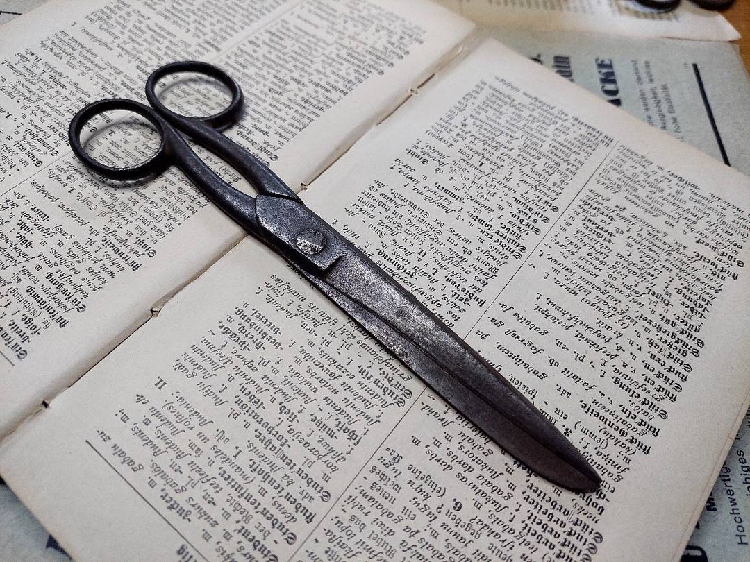 Antique Scissors Vintage Large Scissors Decorative Scissors Rustic Home ...