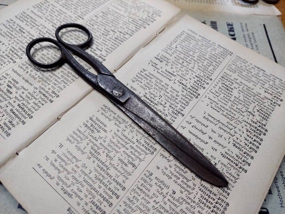 Antique Scissors Vintage Large Scissors Decorative Scissors - Etsy