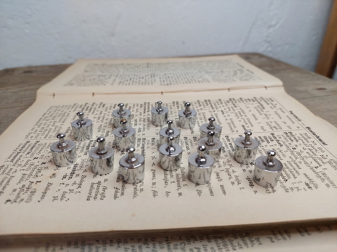 20 Vintage Metal Weight Scale Balance, Calibration, Weight Masses for ...