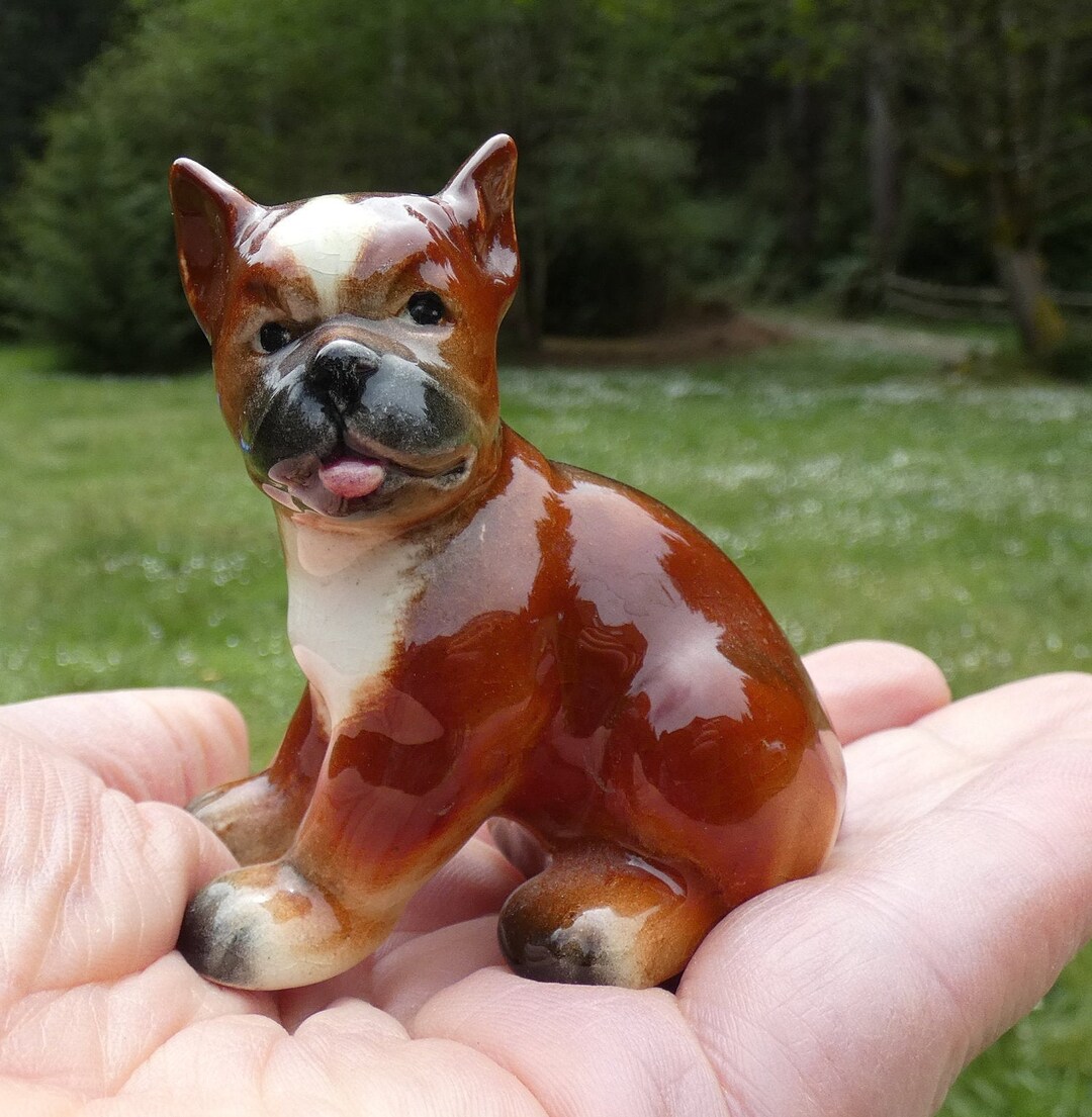 Wonderful Vintage Goebel Boxer Puppy Dog Porcelain Figurine 1970's - Etsy