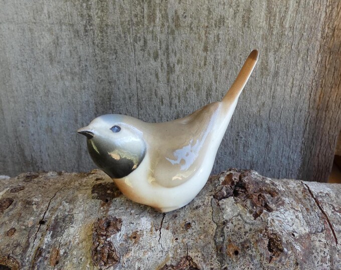 Vintage Lomonosov Bird With Long Tail Porcelain Beautiful Collectable ...