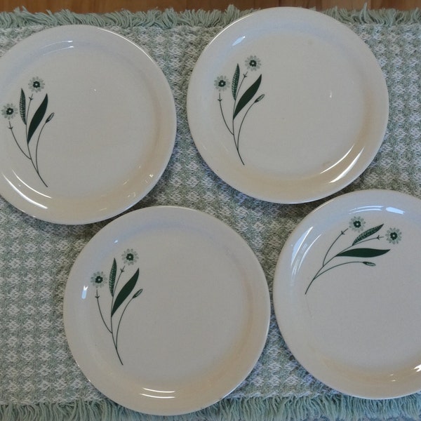 Homer Laughlin Green Plates - Etsy