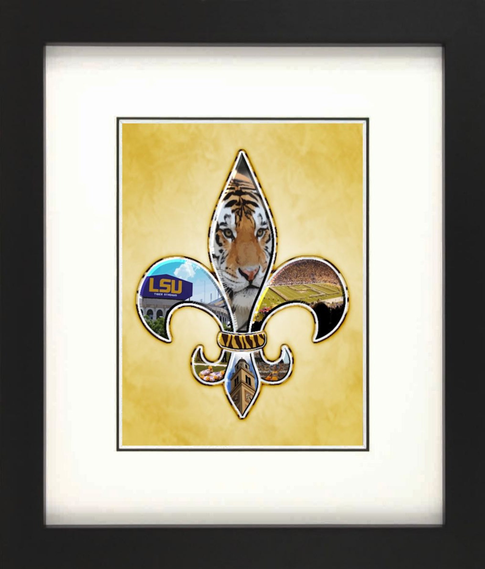 LSU Louisiana State University Photographs Fleur De Lis - Etsy