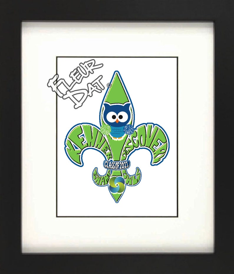 Kenner Discovery Personalized Graduation Gift Fleur De Lis - Etsy Singapore