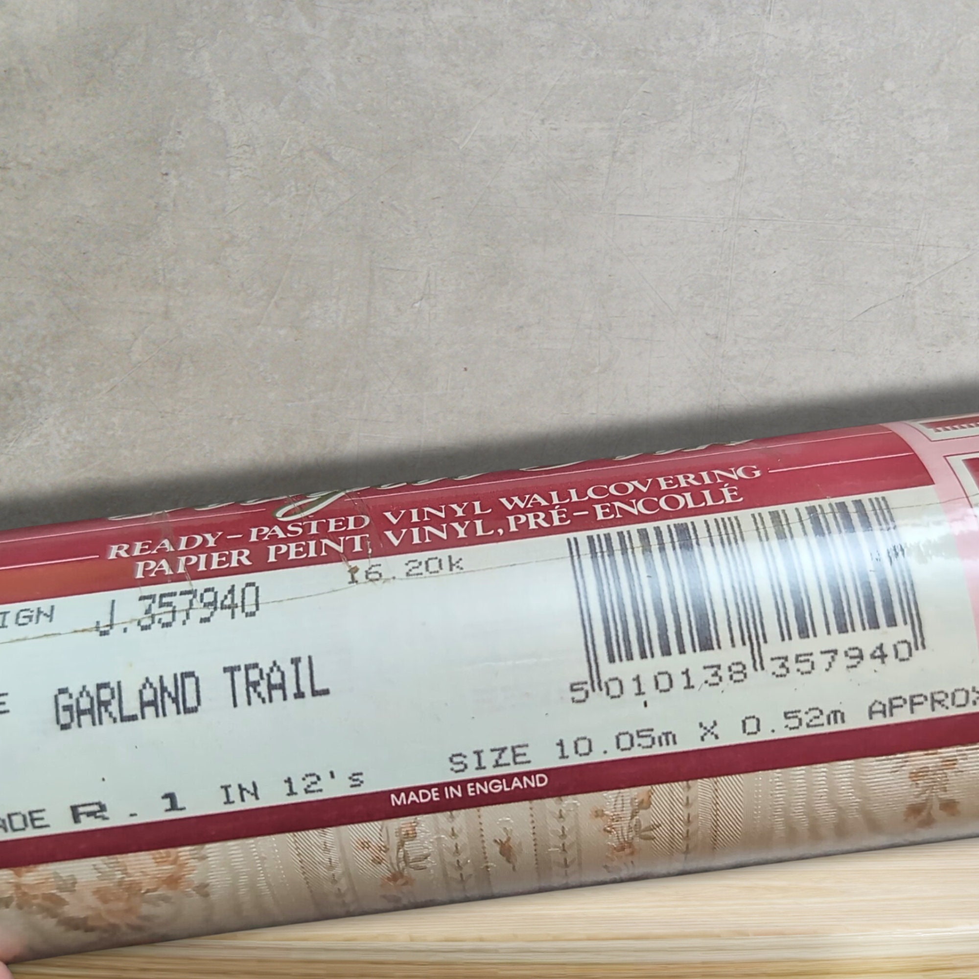 Coloroll Royal Silk Wallpaper Garland Trail - Etsy