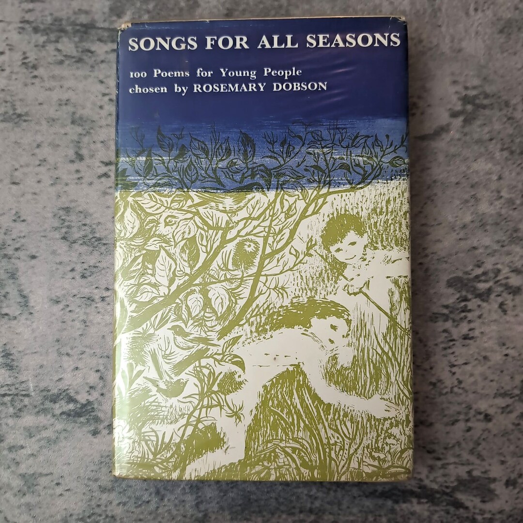 Vintage Poetry Book, Song for All Seasons by Australian Poet Rosemary ...