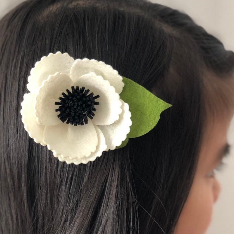 Felt Hair Accessory - Etsy