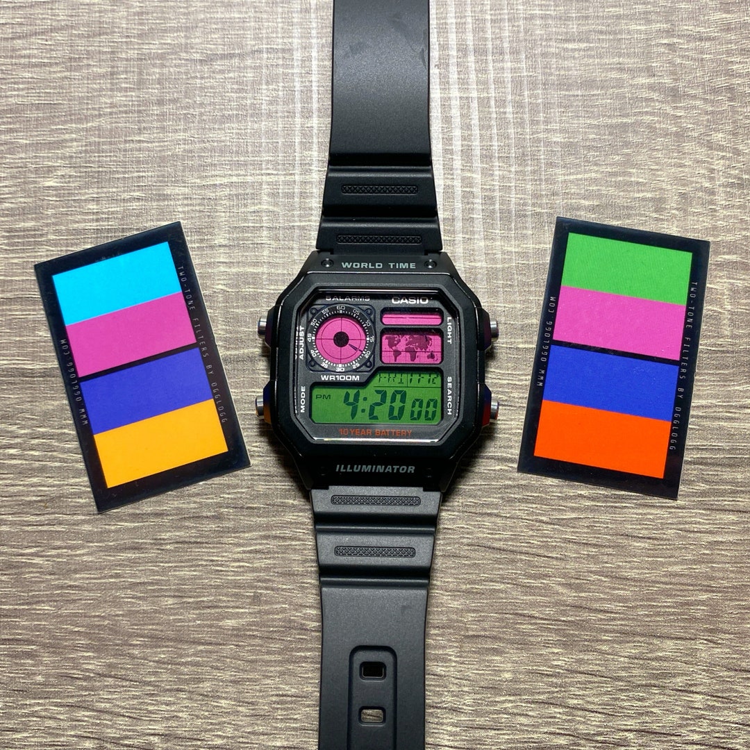 Casio AE-1200 Two-tone Filter Screen - Etsy