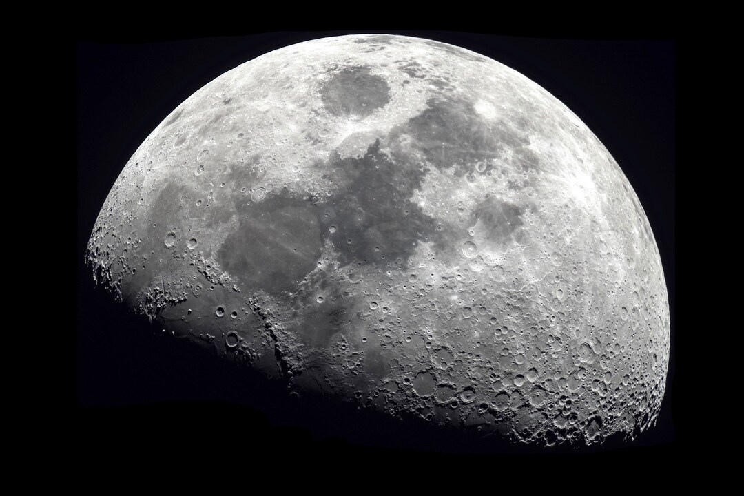 Crescent Moon, Astrophotography Print - Etsy