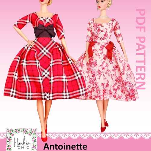 Classic Suit Sewing Pattern for 12 Fashion Dolls - Etsy