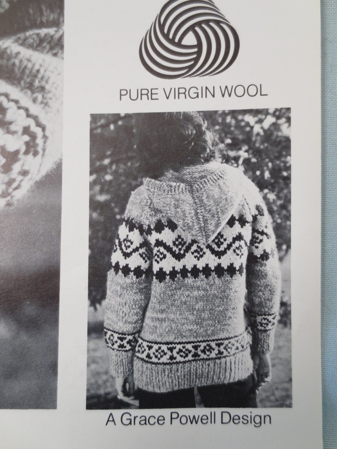 Chinook White Buffalo Wool Cowichan Sweater With Hood Knitting - Etsy ...