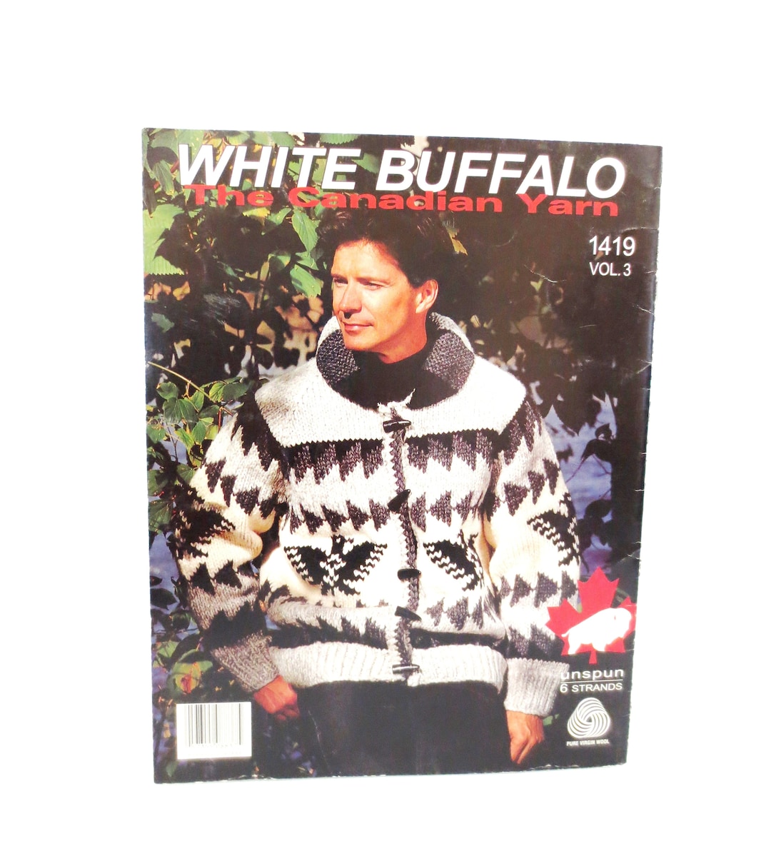 Thunderbird Sweater Knit Pattern White Buffalo Wool 1419-2 Digital PDF ...