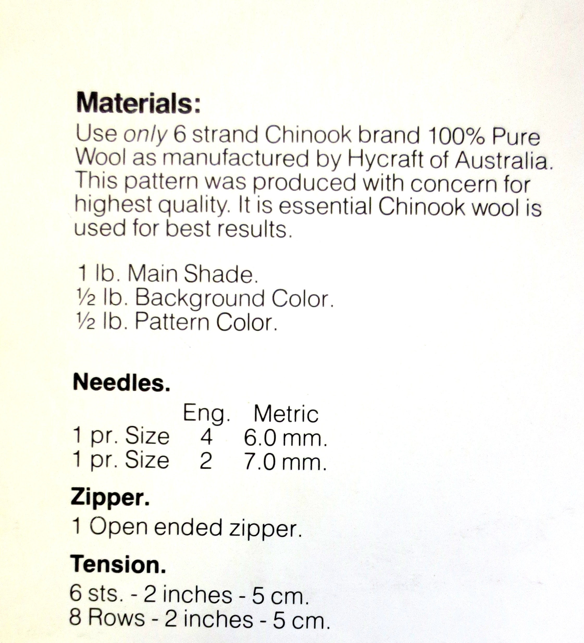 White Buffalo Wool Cowichan Style Chinook 29 Child Sizes 4-6-8 26-28-30 ...