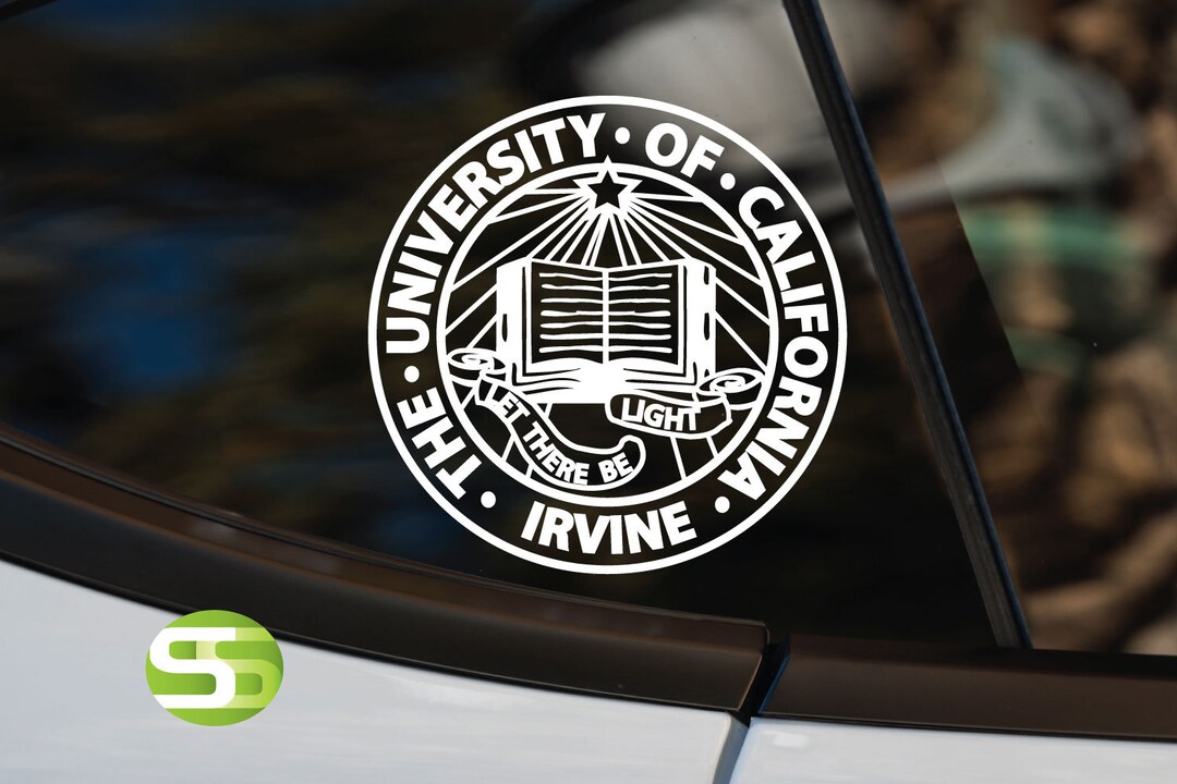 UCI University of California Irvine Vinyl Sticker Custom Decal - Etsy