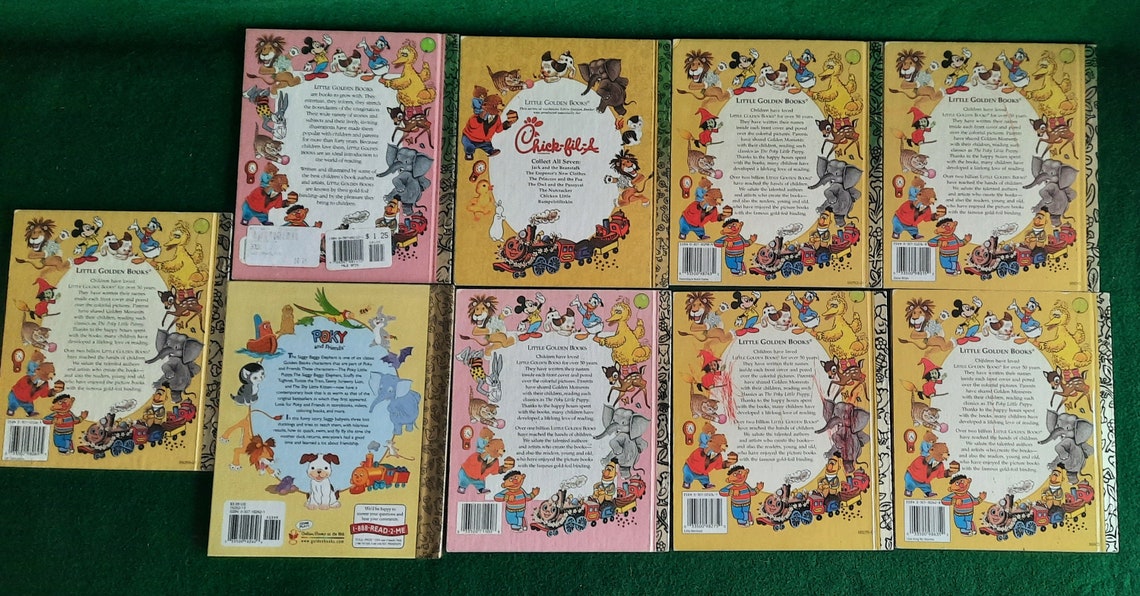 Vintage Little Golden Books Set- Disney's 101 Dalmatians, Talespin, Owl ...