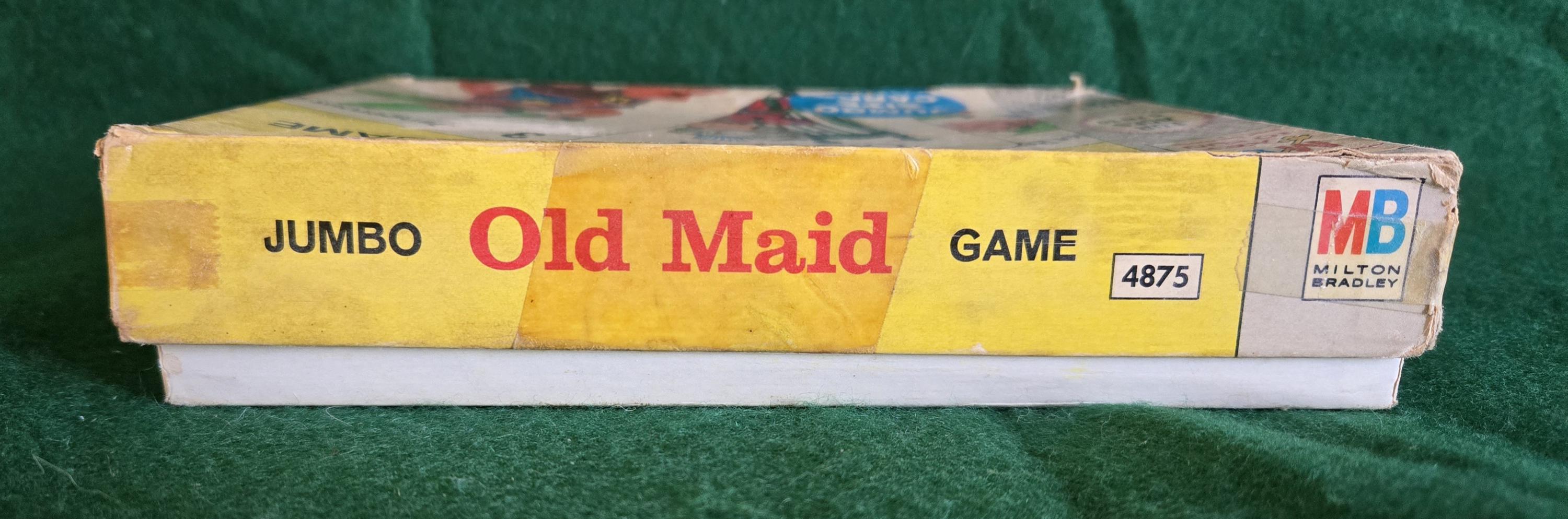 Vintage 1968 Milton Bradley Jumbo Old Maid Card Game - Etsy