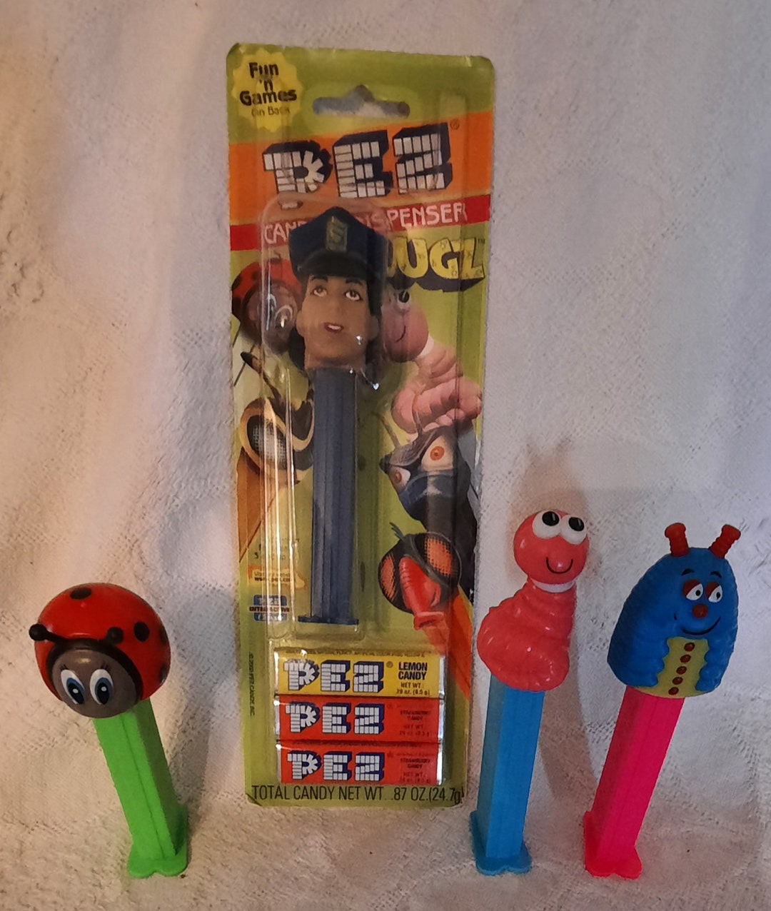 Vintage Pez Misfit Bugz Card With Brown Haired Policewoman - Etsy
