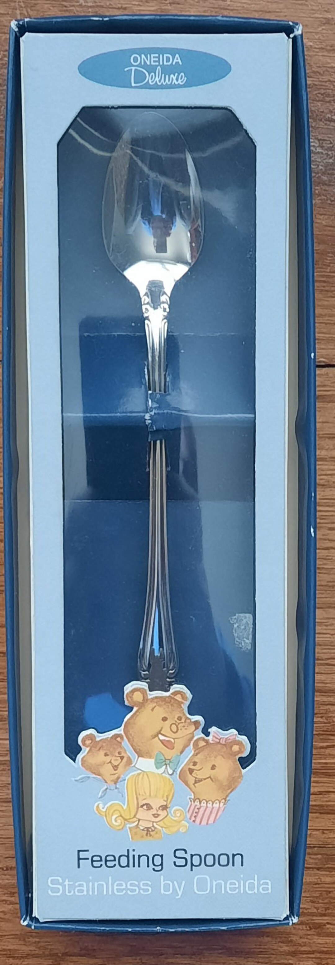 Vintage Oneida Deluxe Feeding Spoon Stainless by Oneida Baby Spoon - Etsy