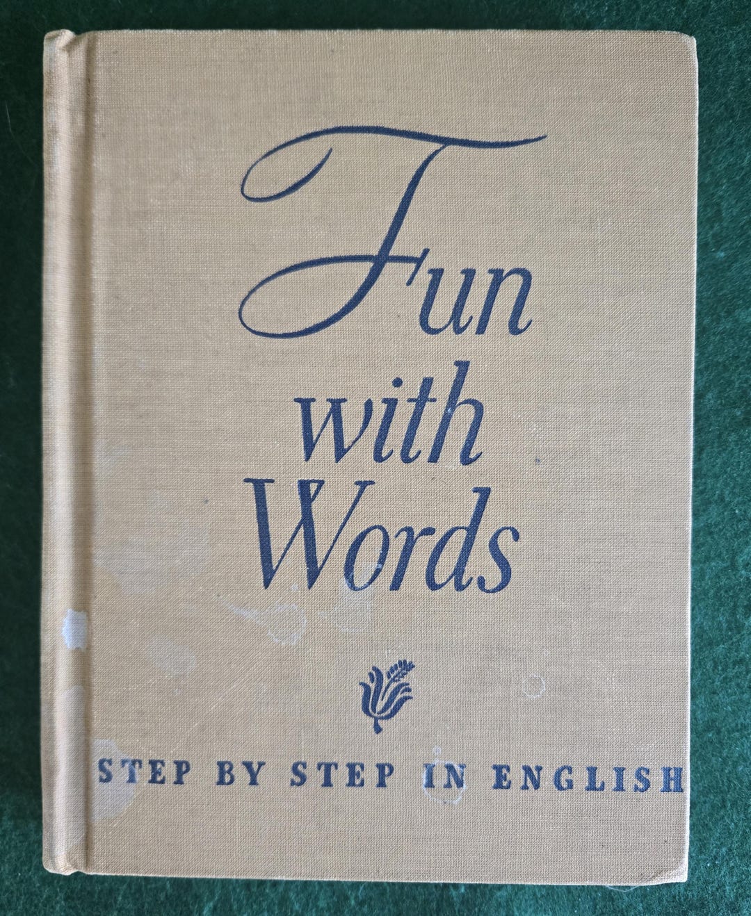 1940 Fun With Words Children's Reader Book Step by Step in English ...