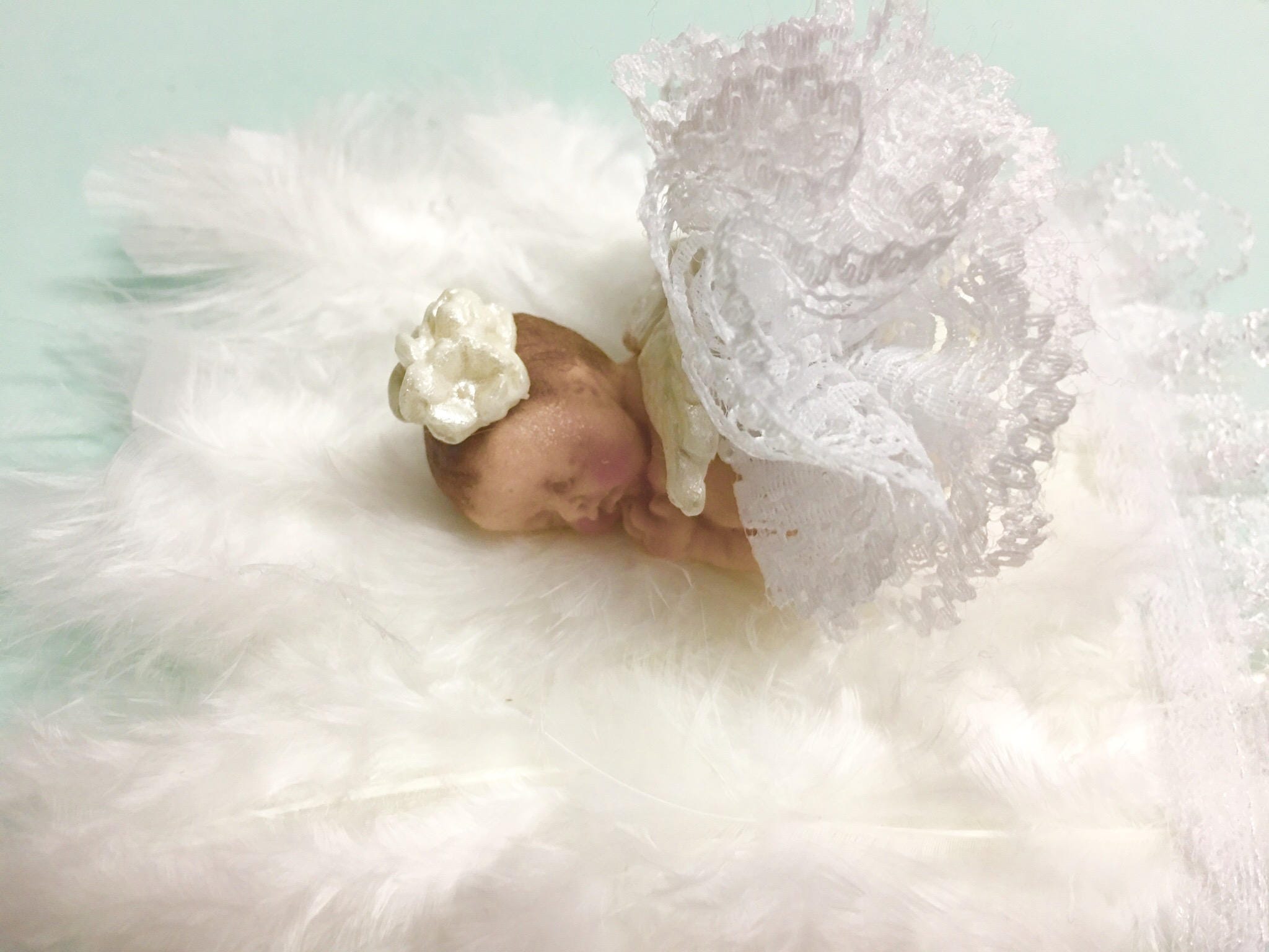 This little angel baby girl is so cute and ready for your | Etsy