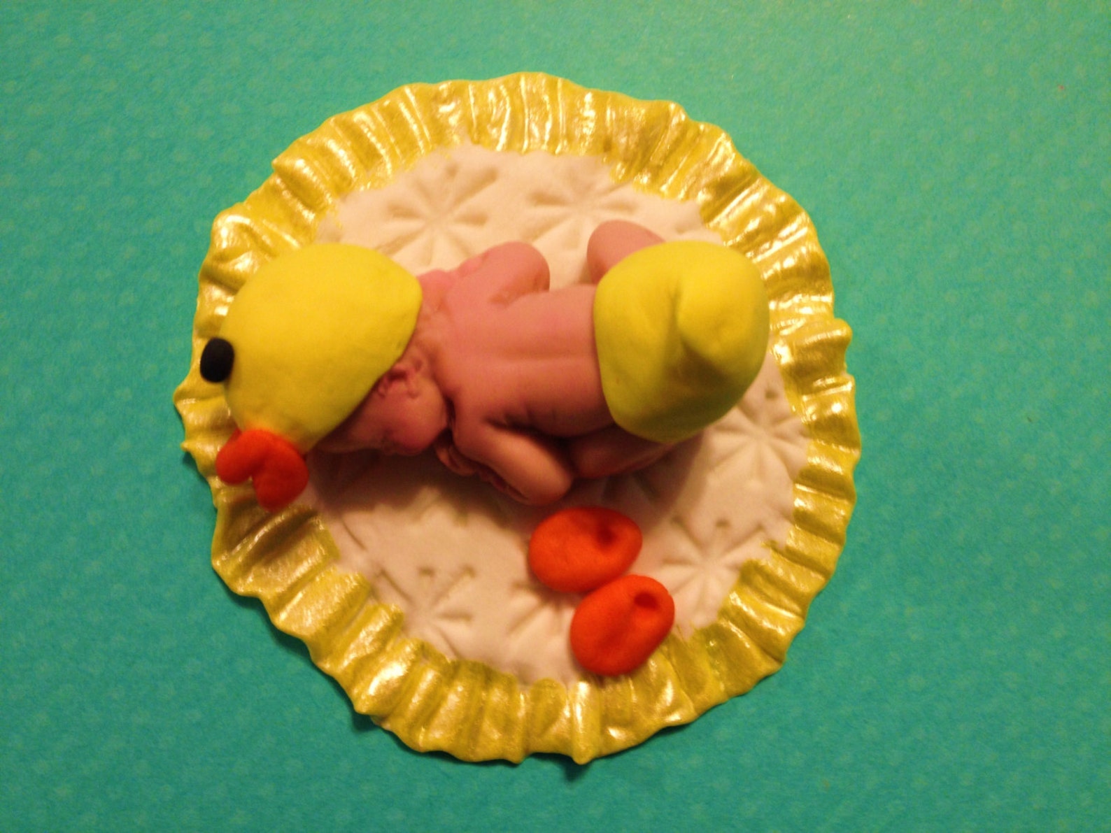 This Little Ducky Baby is so Cute.. Baptism Birthday Baby - Etsy