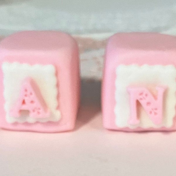 Baby Blocks for Cake Topper - Etsy