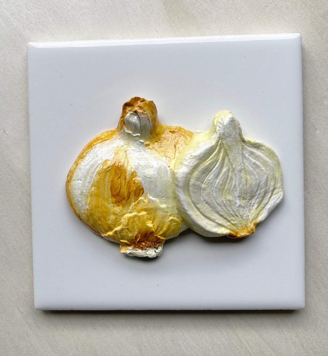 3D Onion Wall Art Tiles. 4x4” Tiles. Use Part of Your Backsplash or ...